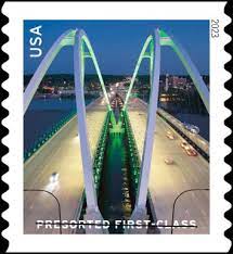 Ubiquitous I-74 Bridge puts its stamp on postal service